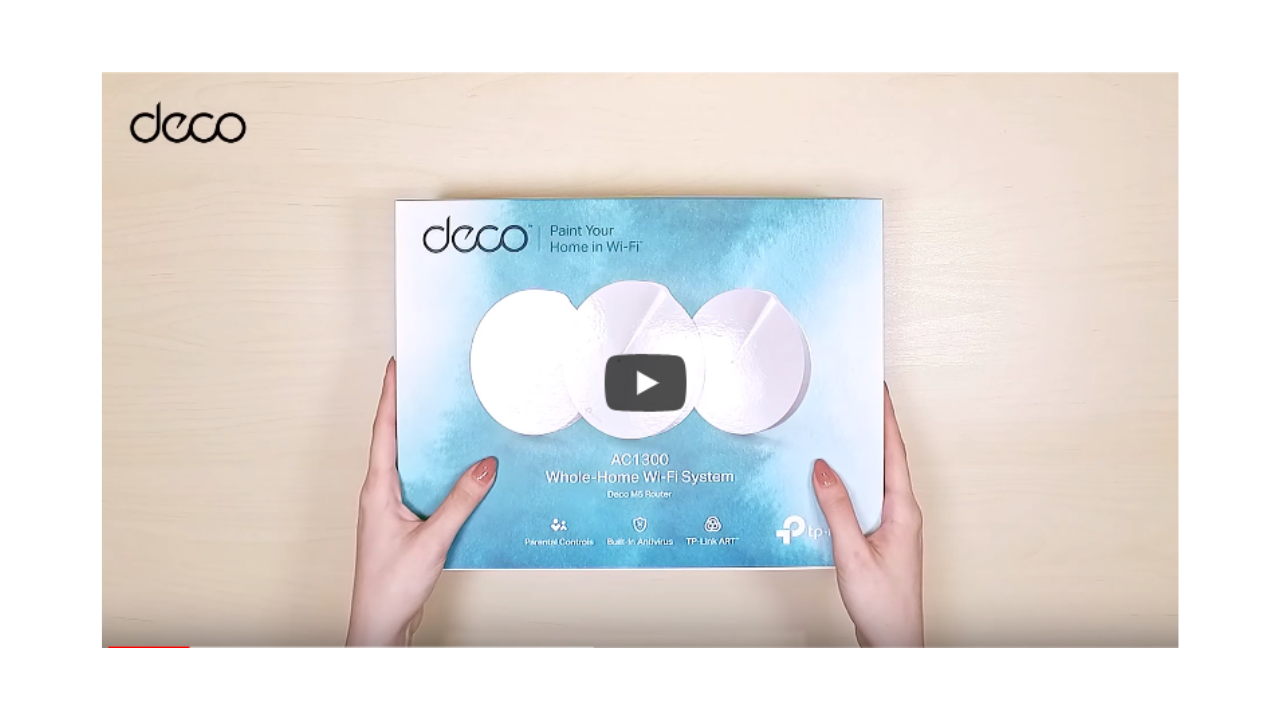 Deco M5 | AC1300 Deco Wi-Fi за целия дом | TP-Link