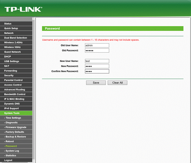 How Do I Change The Administrative Username Or Password Of TP Link 