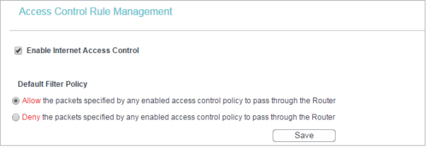 How To Set Up Access Control For Website Blocking On Tp Link 11n Wireless Router New Logo Tp