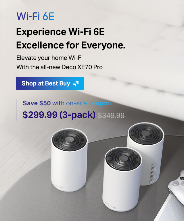 WiFi Networking Equipment for Home & Business | TP-Link