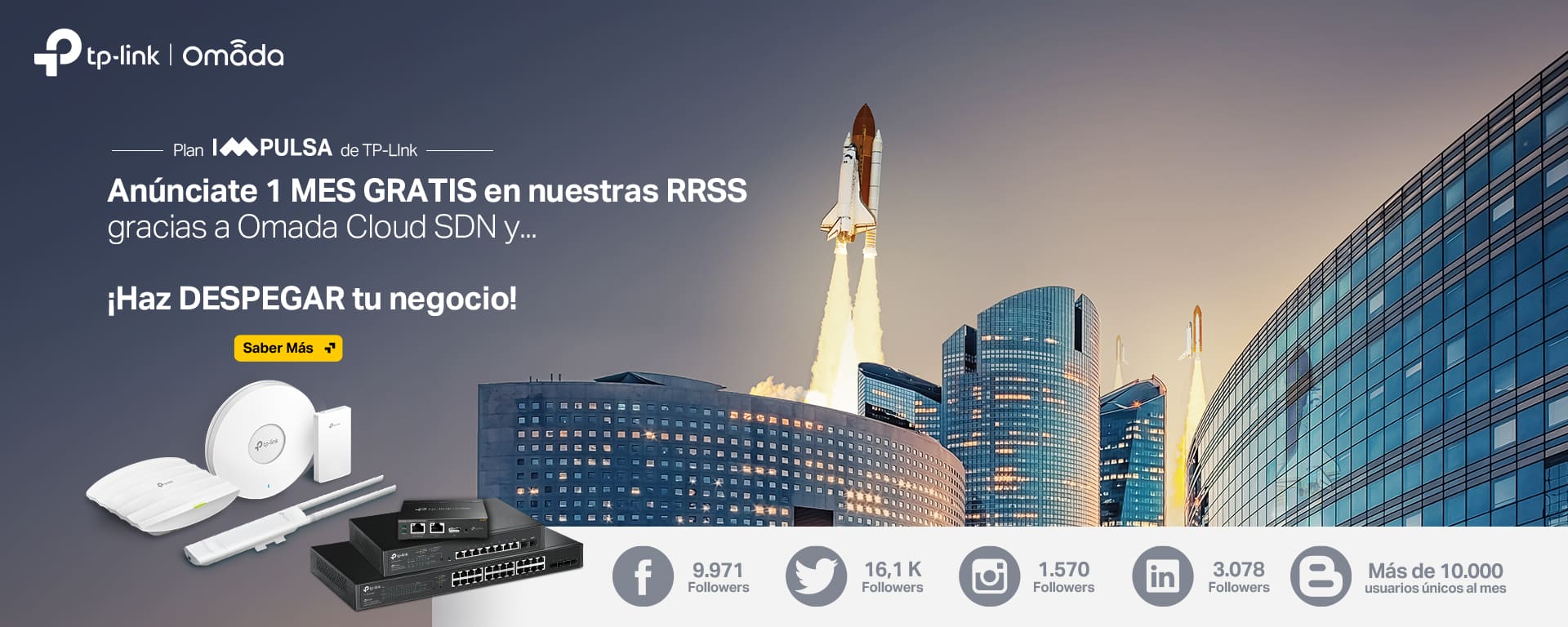 Haz despegar tu negocio gracias a Omada Cloud SDN | TP-Link España