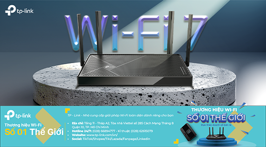 Top router Wi-Fi 7 nên mua trong năm 2024 | TP-Link Việt Nam