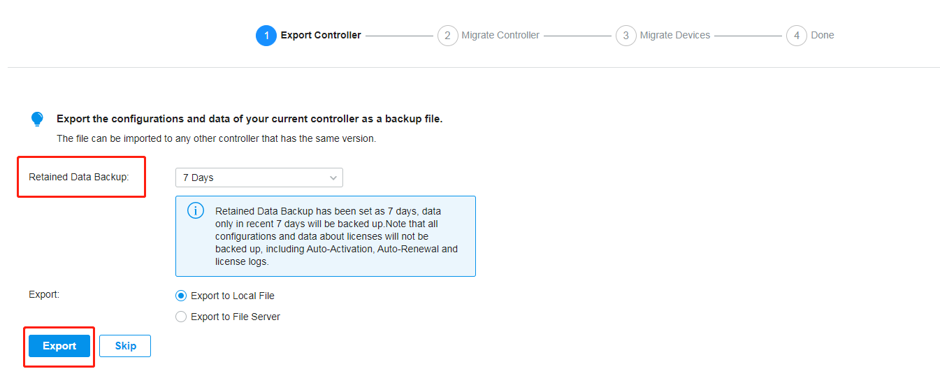 How to Migrate an Omada Controller using the Migration Feature | TP-Link