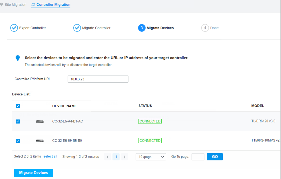 How to Migrate an Omada Controller using the Migration Feature | TP-Link