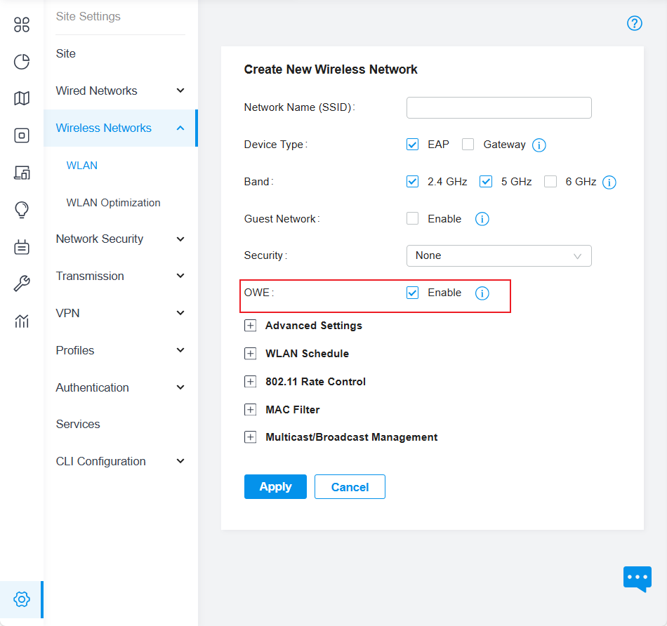 Instructions For SSID Security Settings On Omada Controller Omada