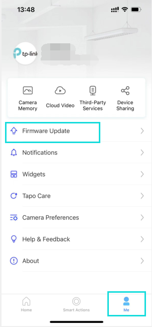 How to update firmware of TP-Link smart devices