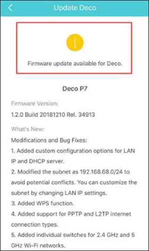 ¿Cómo actualizar el firmware de mi Deco? | TP-Link Argentina