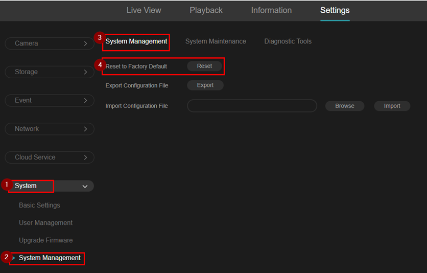 How to Reset NVR to Factory Settings? | TP-Link Singapore
