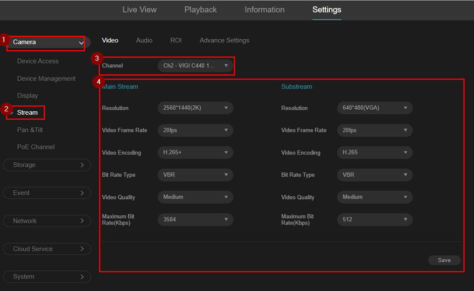 How to Configure Video Stream Settings? | TP-Link Singapore
