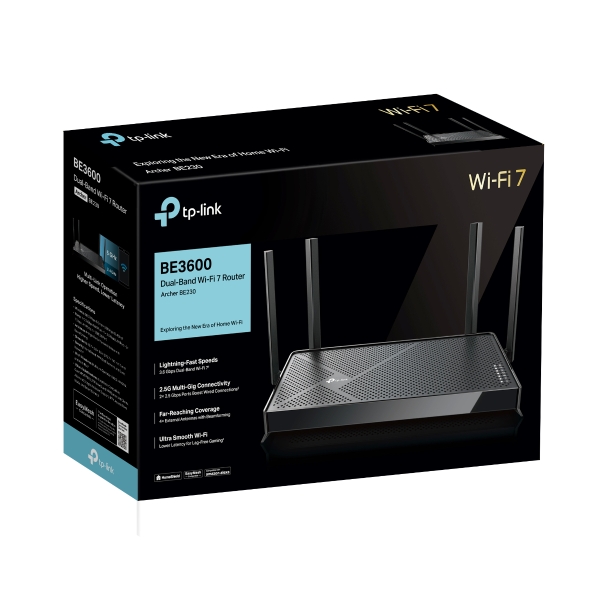 Archer BE230 | Dwupasmowy router Wi-Fi 7 BE3600 | TP-Link Polska Archer BE230 | Dwupasmowy router Wi-Fi 7 BE3600 | TP-Link Polska