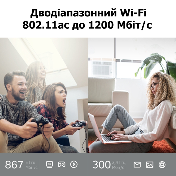 Archer C64 | AC1200 Бездротовий дводіапазонний MU-MIMO маршрутизатор ...
