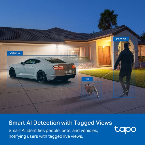 Tapo C720 | Smart Floodlight Camera | Tapo