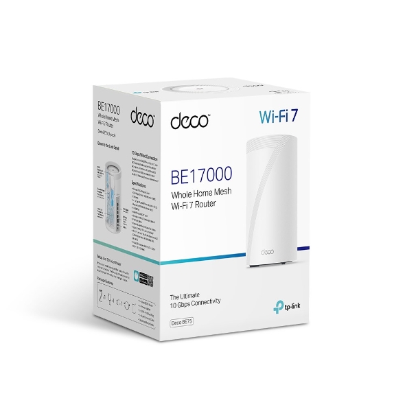 Deco BE75 | BE17000 Tri-Band Whole Home Mesh WiFi 7 System | TP-Link ...