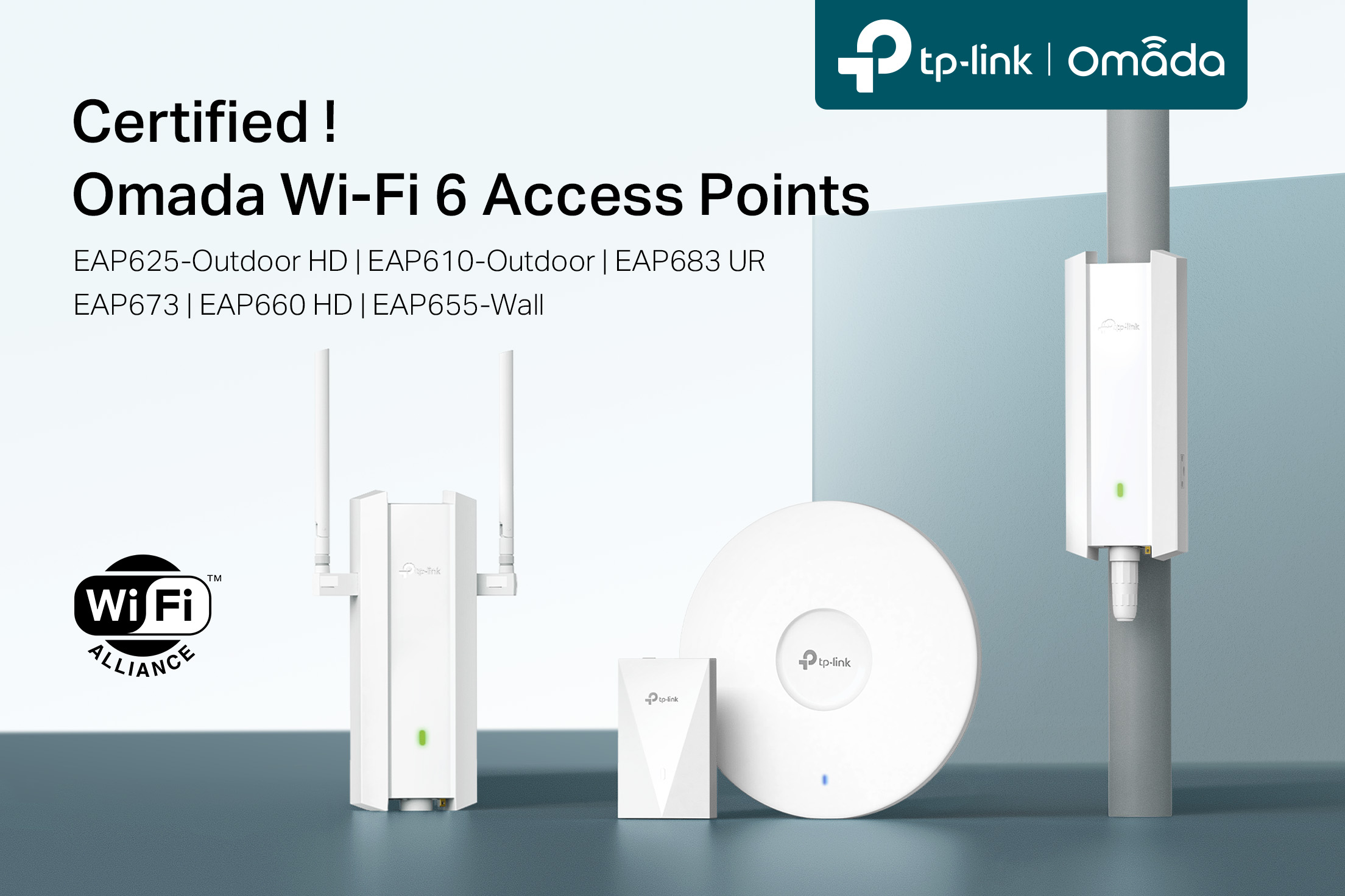 Omada and Omada Pro Access Points Receive Wi-Fi Alliance Certification ...