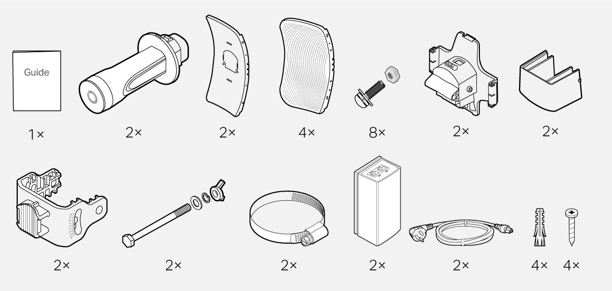 Beam Bridge 5 UR KIT_V1_Installation Guide | Supporto Omada